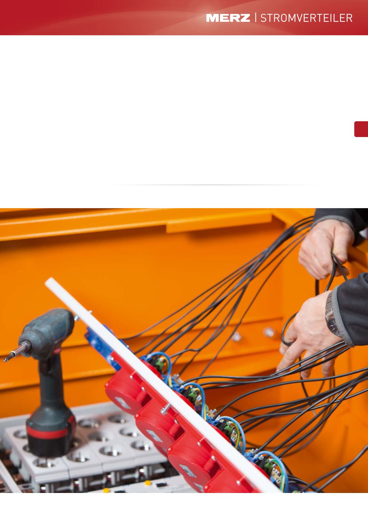 Merz Stromverteiler Katalog